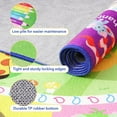 YJ.GWL Kids Educational Fun Rug Play Mat Soft Animal Learning Area Rugs ...