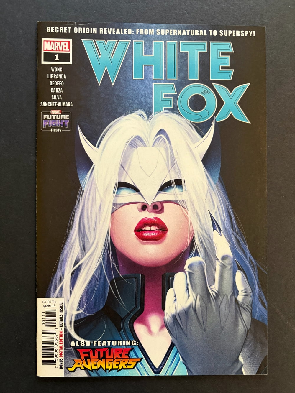 Future Fight Firsts: White Fox #1 Comic Book - Walmart.com