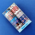 Celebrate with Style: 16-Roll American Flag Tape Set | Patriotic ...