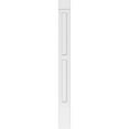 9"W x 96"H x 2"P Two Equal Raised Panel PVC Pilaster w/Standard Capital ...