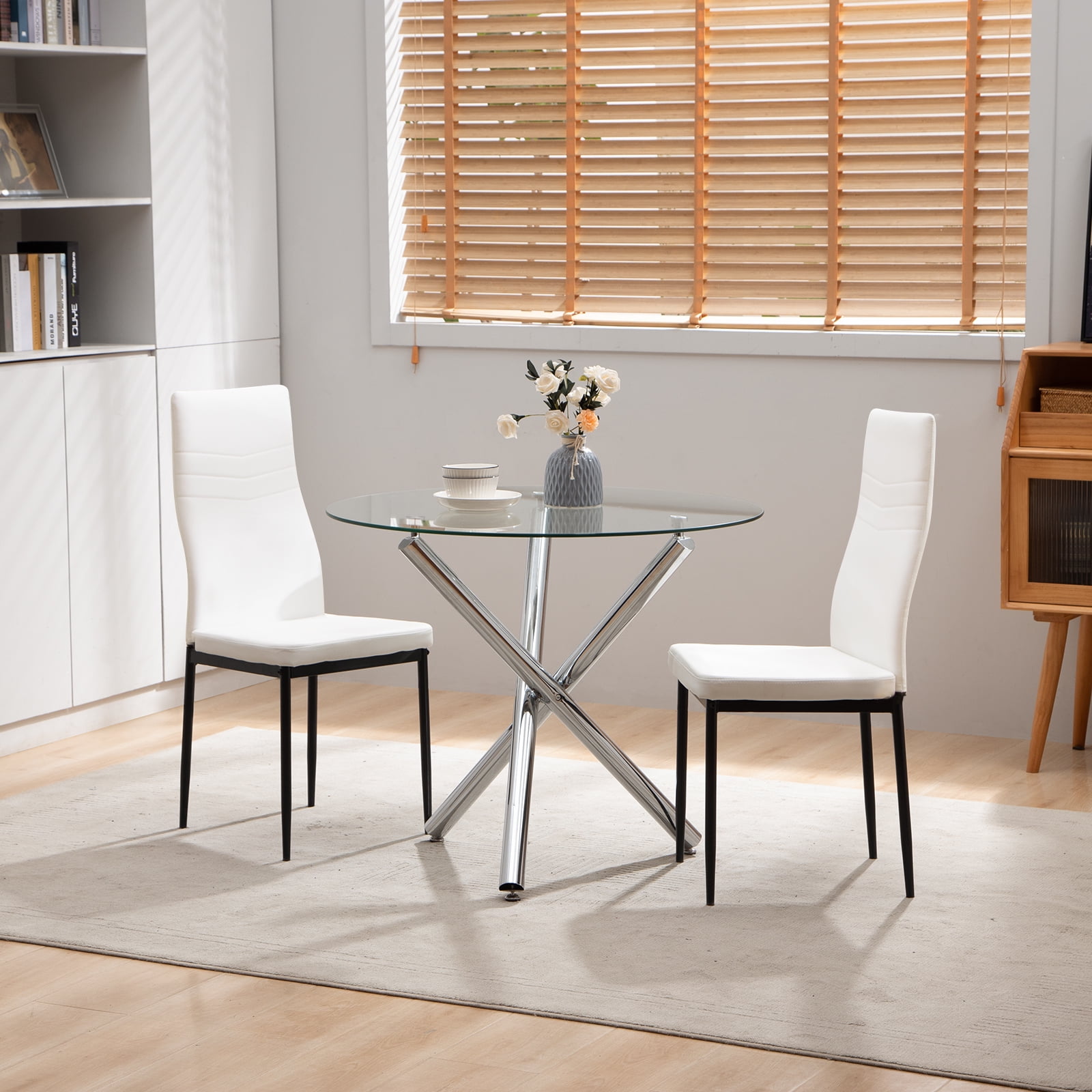 Omni House Dinner Table Set for 2,Dining Room Table Sets,Modern ...