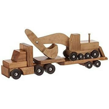 Little Farmer Hay Baling Toy Set - Wooden Toy Tractor, Hay Baler, Hay ...