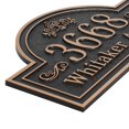 ZKSNART Personalized Address Plaque with House Number and Street Name ...