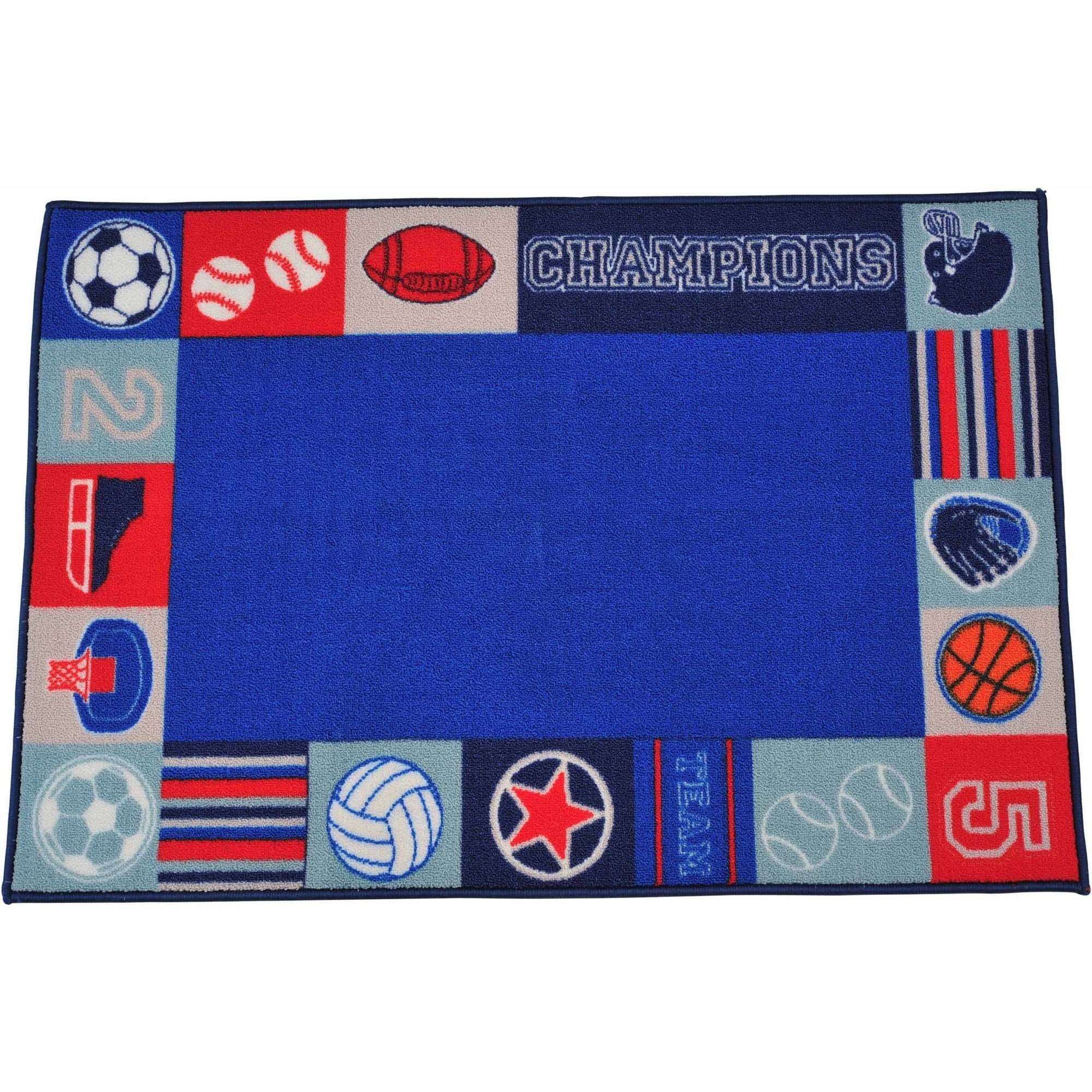 Mainstays Kids Americana Sports Rug,30" x 46" - Walmart.com