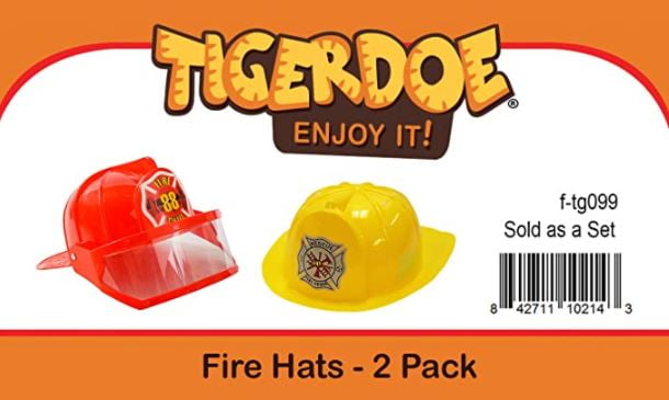 Buy Tigerdoe Fireman Hat - Firefighter Hat & Fire Chief Hat - Fireman ...