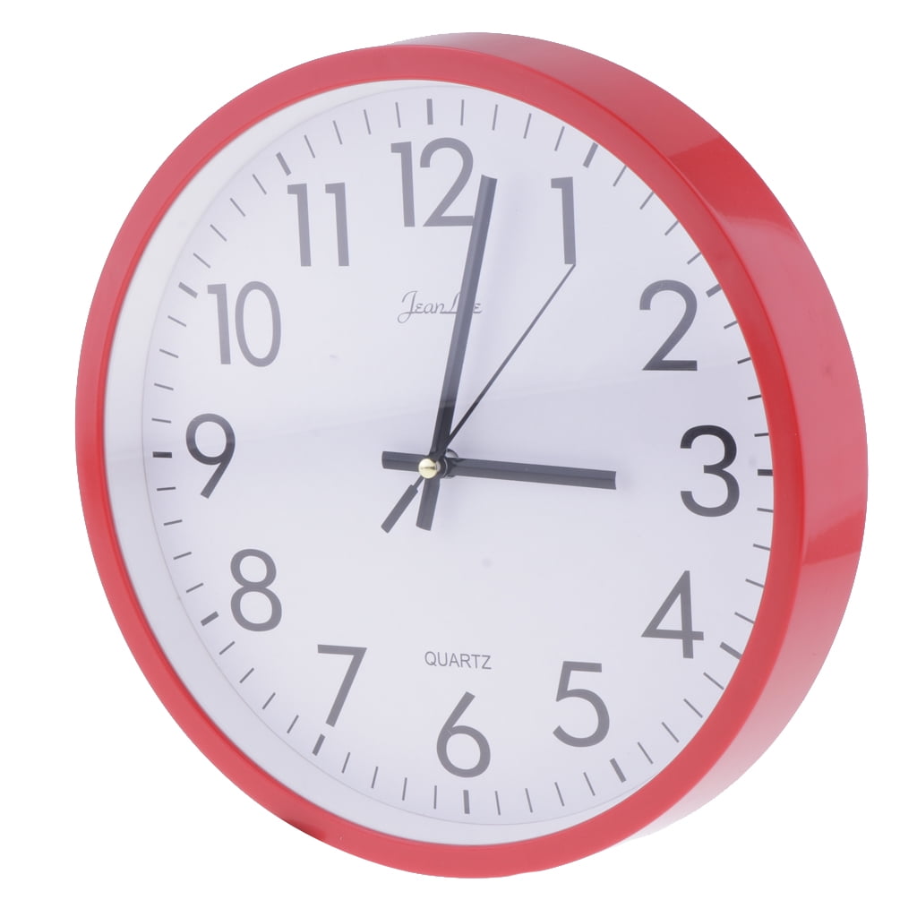 Buy Silent Universal Round Wall Clock - AA Btery Opered - Colorful ...