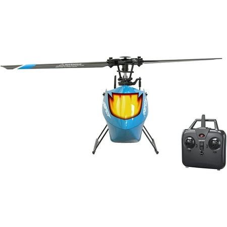 C129 4 Channel RC Helicopters 6-Axis Brushed Coreless Tail Motor Radio ...