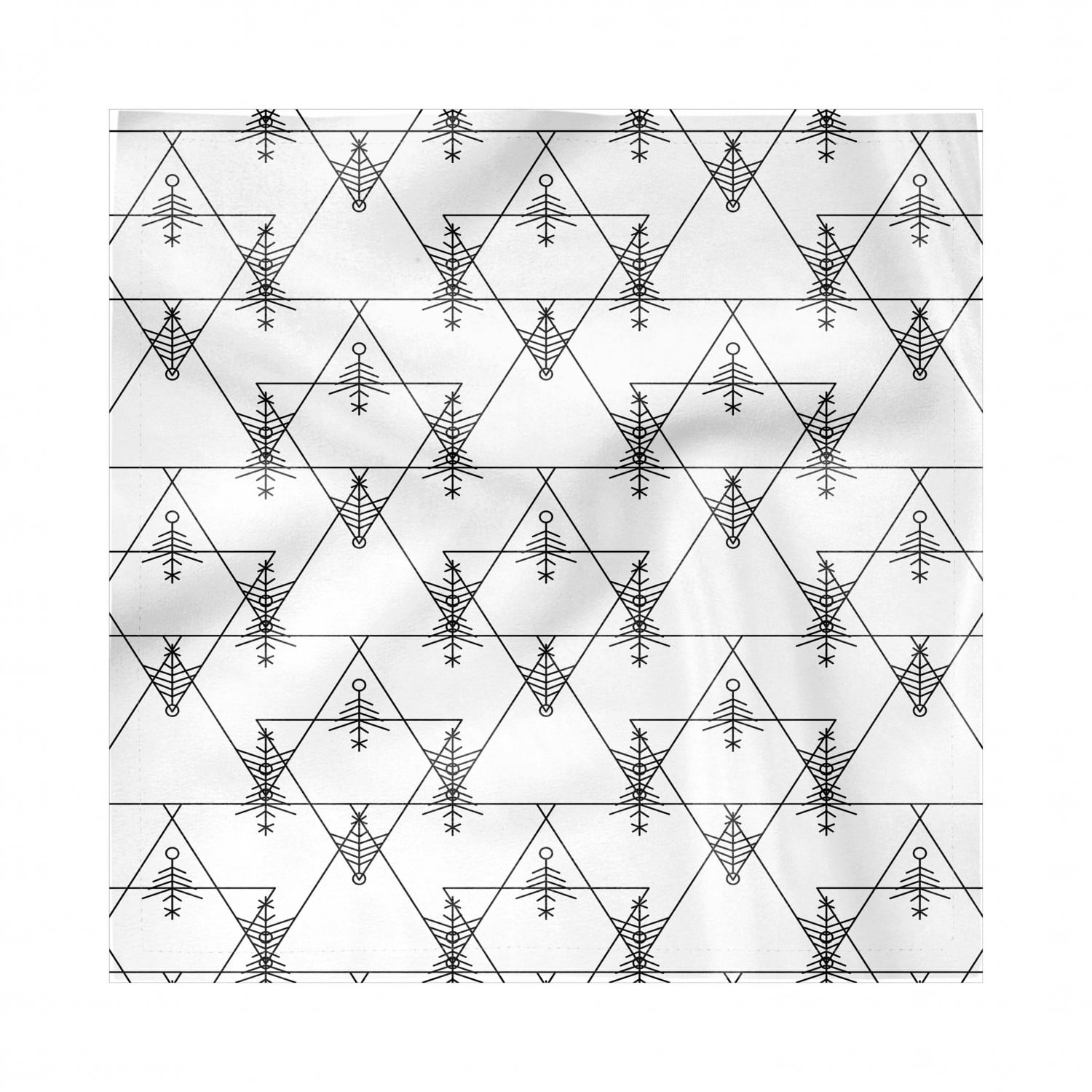 Arrow Decorative Satin Napkins Set Of 4 Basic Illustration Of Slim