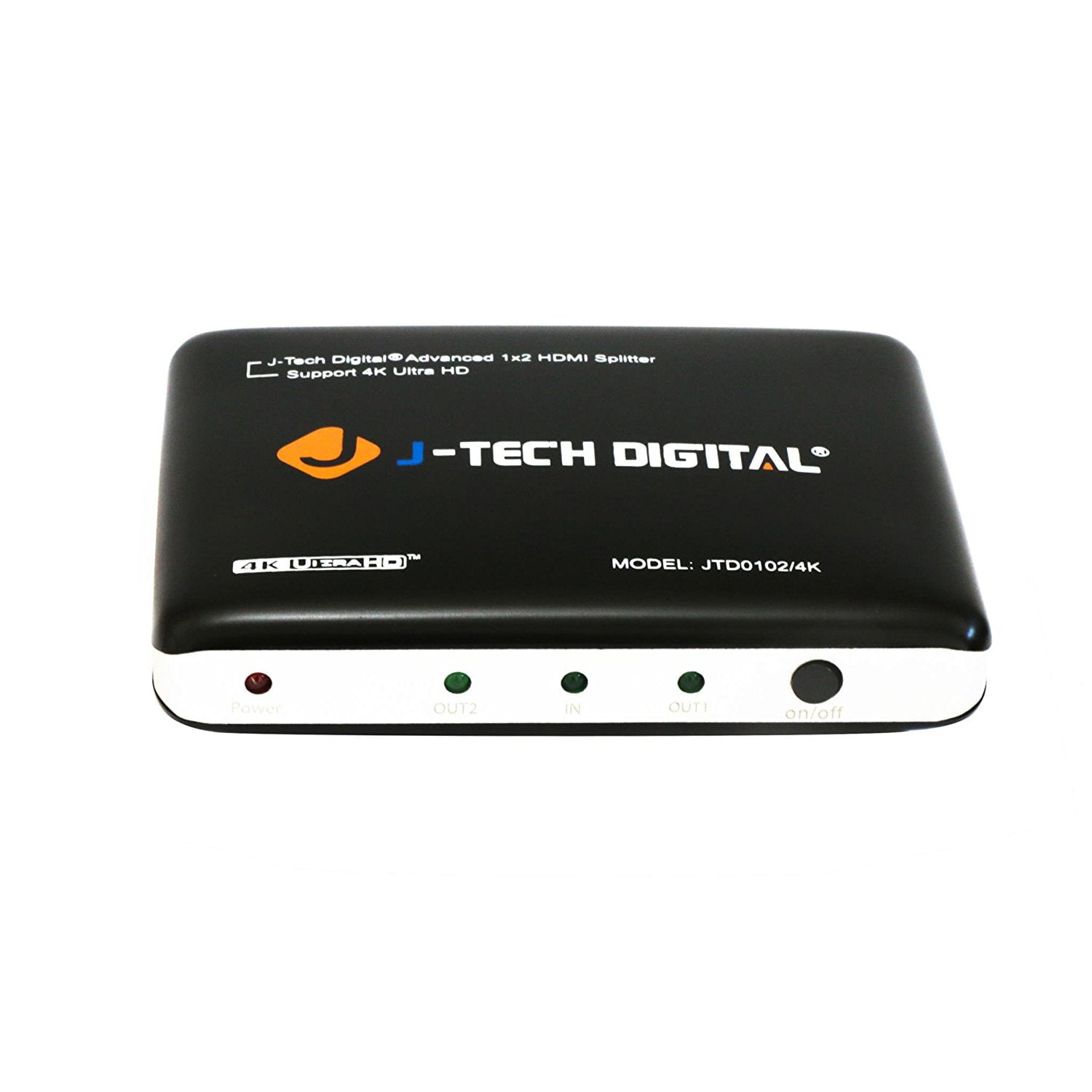 J-Tech Digital JTD0102/4K J-Digital Most Advanced 2 Ports HDMI 1X2 ...
