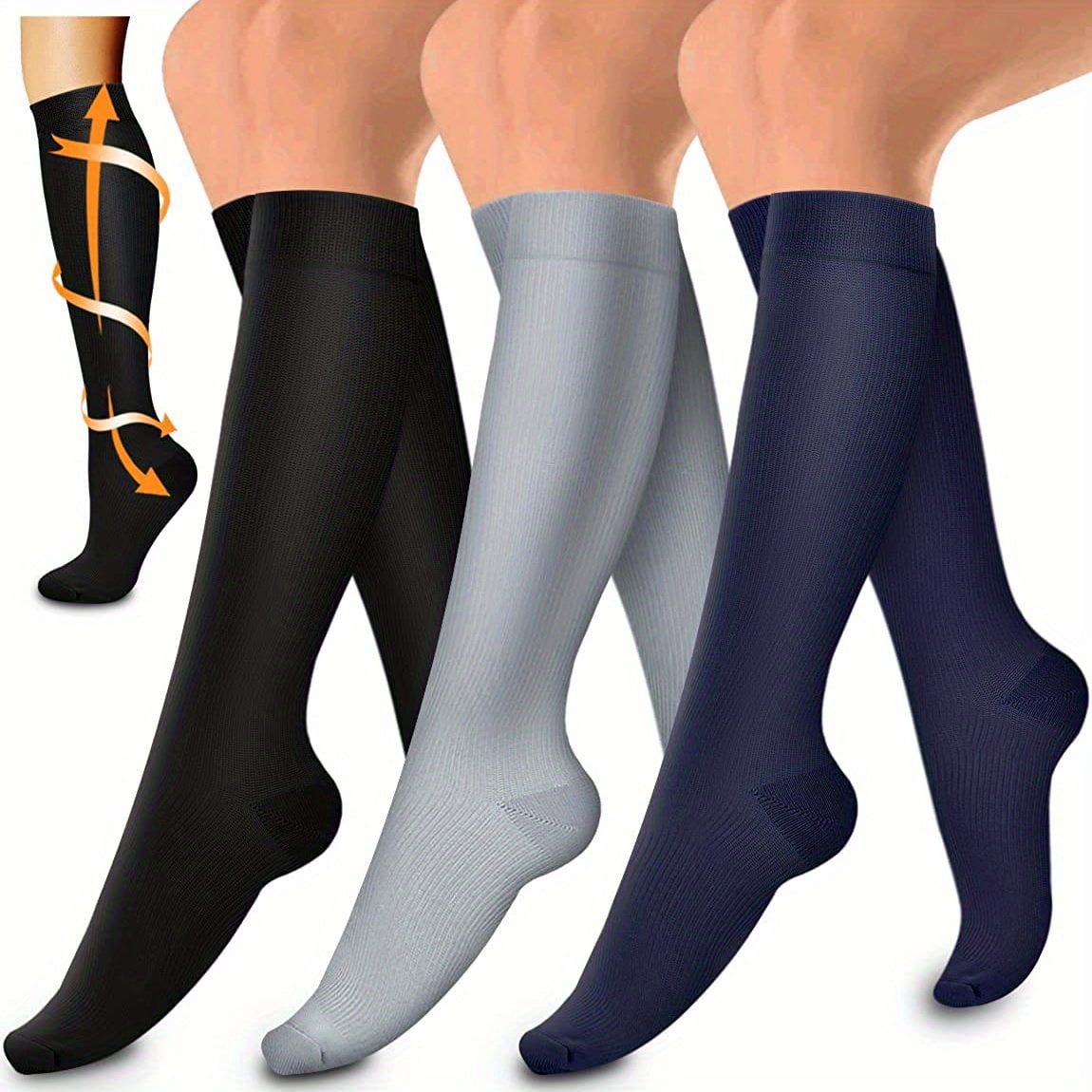 Click here for Mayding 3pairs Copper Compression Socks For Blood... prices