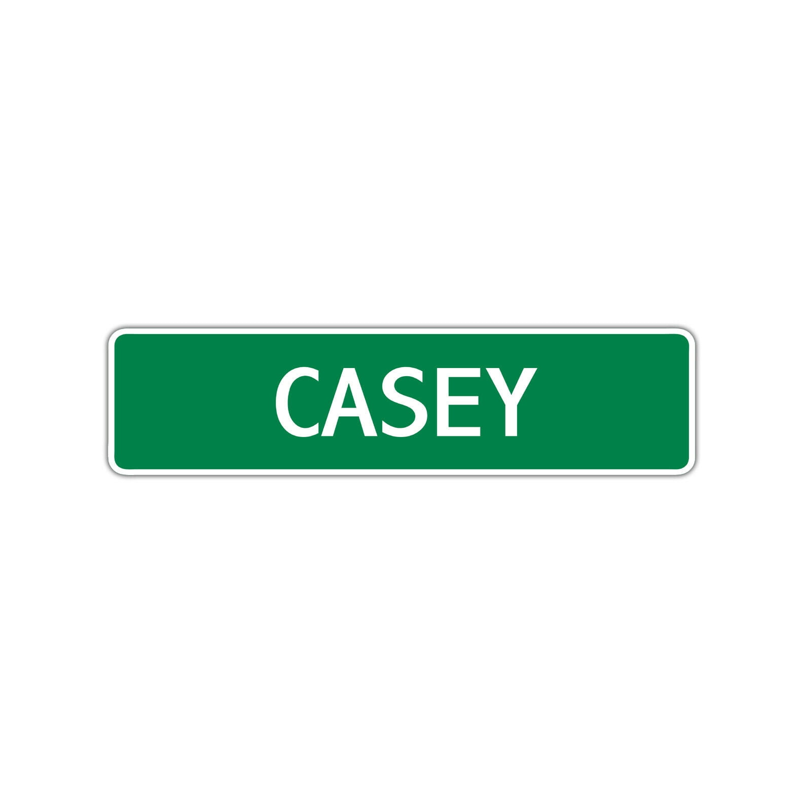 Casey Boys Children Name Letter Printed Label Indoor Outdoor Unique ...