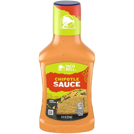 Taco Bell Chipotle Sauce 8 fl. oz. Bottle - Walmart.com