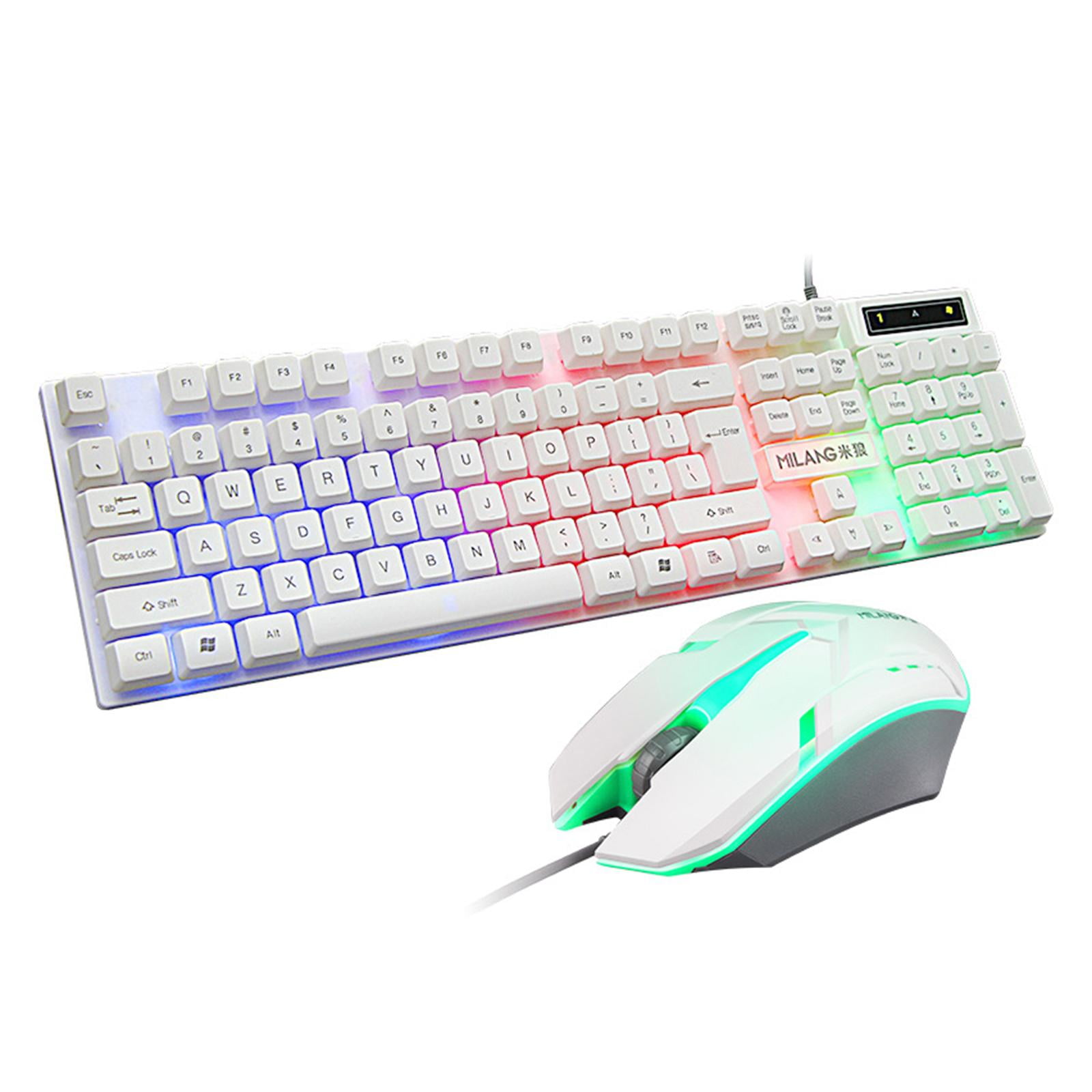 Click here for Siruishop Mechanical Gaming Keyboard And Mouse 104... prices