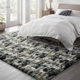 Area Rugs for Bedroom Living Room,Color Black/Gold/Grey,Size 5' x 7 ...
