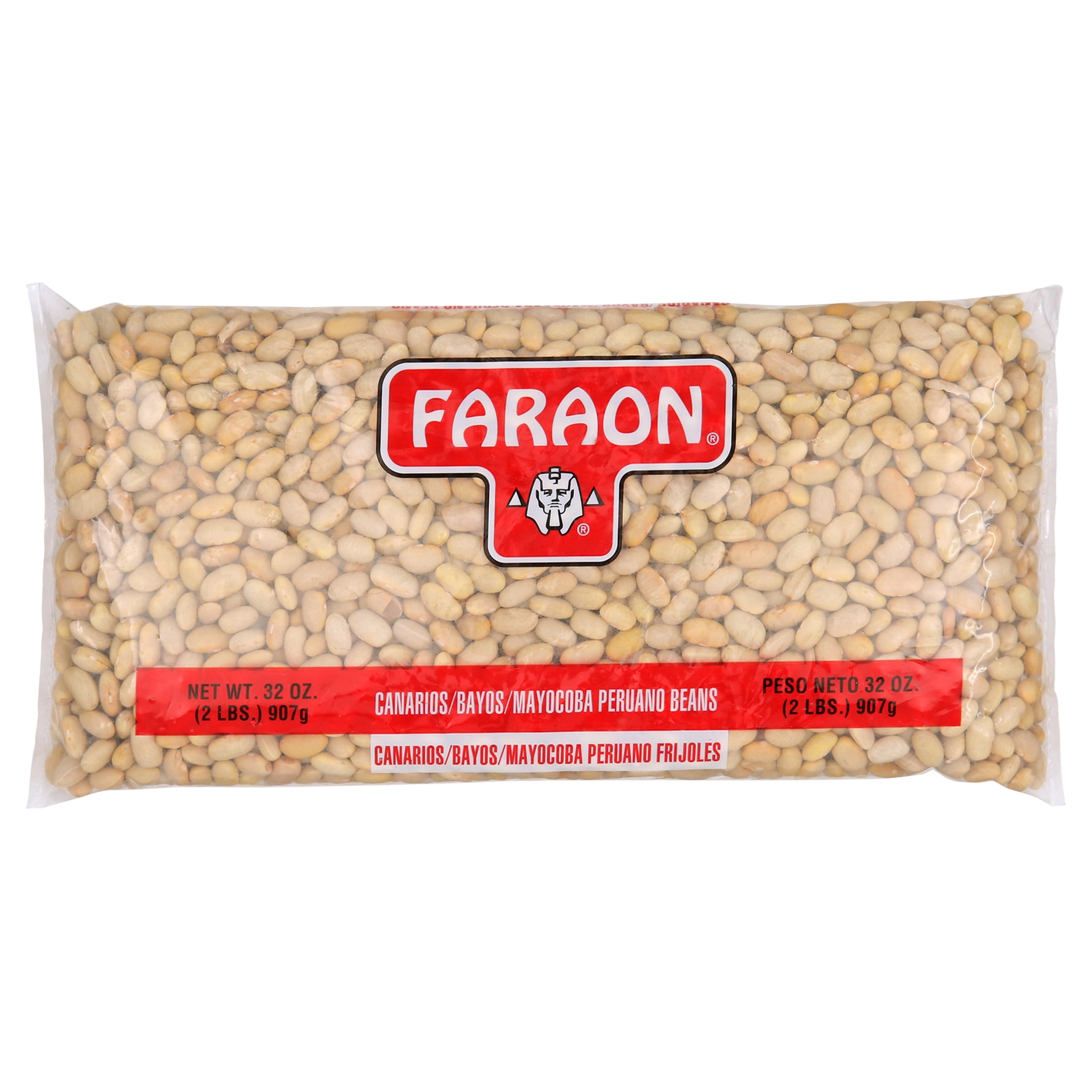 Faraon Canarios/Bayos/Mayocoba Peruano Beans, 32 oz - Walmart.com
