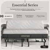 Sven & Son Essential Adjustable Bed Base (Frame) + 14 in Hybrid Spring ...
