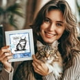 DIY Coy Cat Clear Stamps Funny Cat Silicone Clear Stamp Seals Cartoon ...
