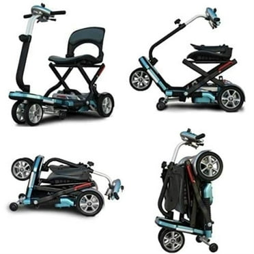 EV Rider Lightweight Foldable Mobility Scooter for Adults, Remote ...