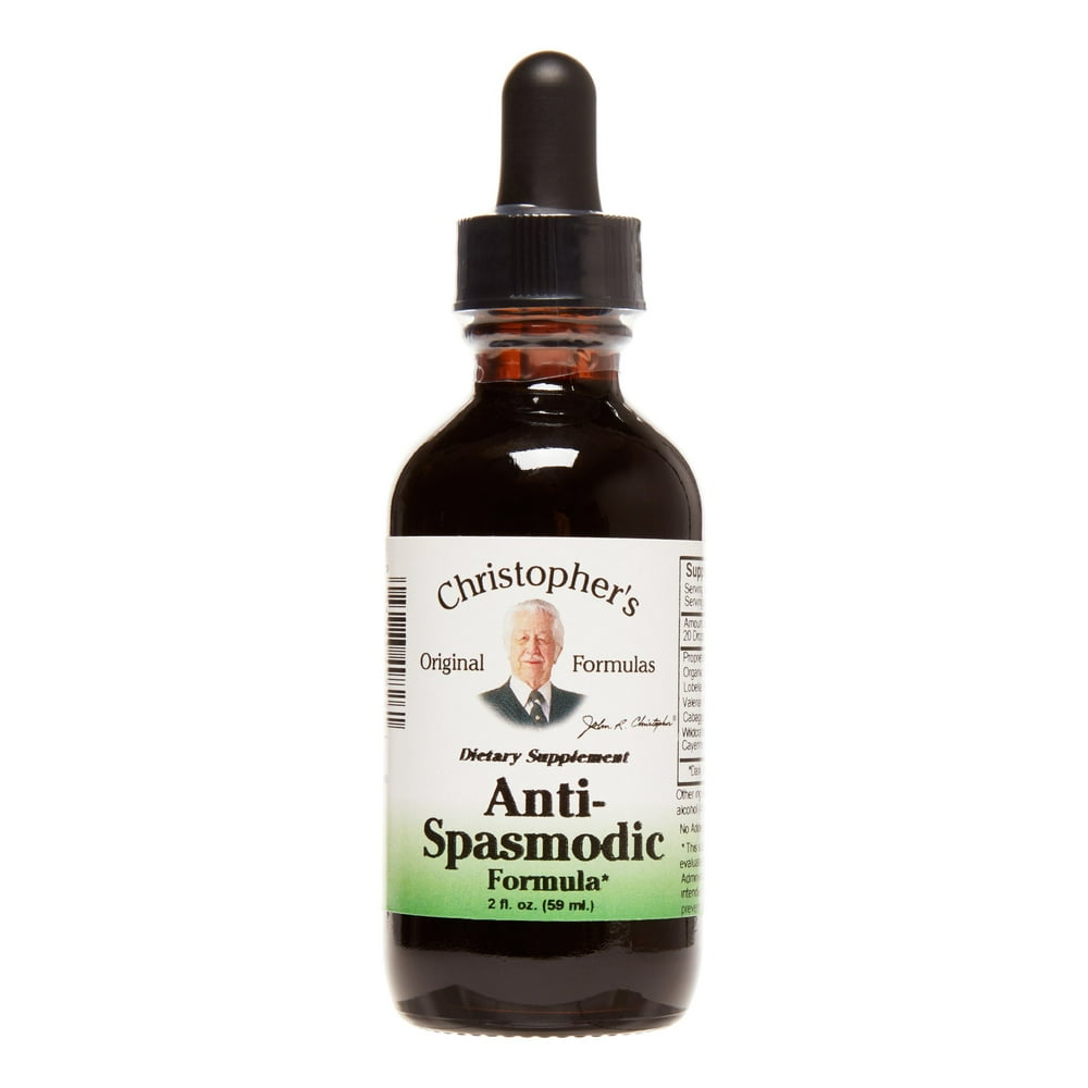 Dr. Christopher's Original Formulas Anti-Spasmodic Formula Drops, 2 Oz ...