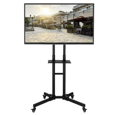"VIVO Universal Support Mobile TV Cart Mount, Ultra Heavy Duty Stand ...