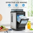 Ice Maker Countertop, Portable Ice Machine with External Water Tank, 8 ...