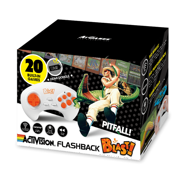 Activision Flashback Blast!, Pitfall, Retro Gaming, Black, 857847003851 ...