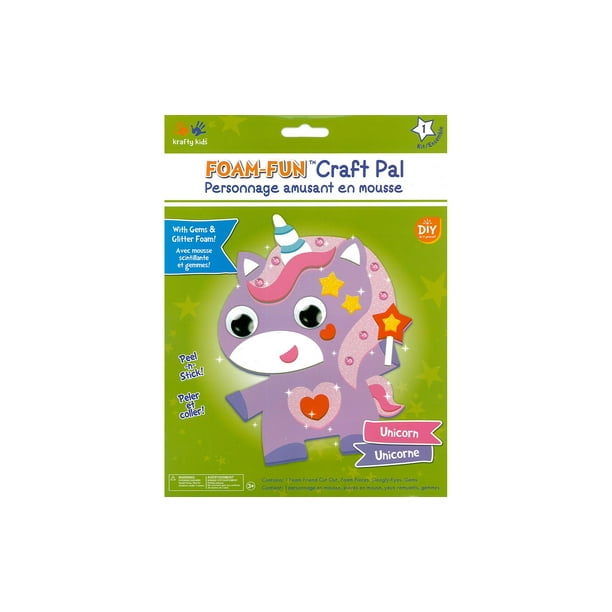 Multicraft Krafty Kids Diy Kit Foam Pal Unicorn - Walmart.ca