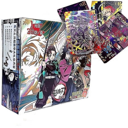 Demon Slayer Card Tcg Game Letters Cards Table Toys For Family ChDemon ...