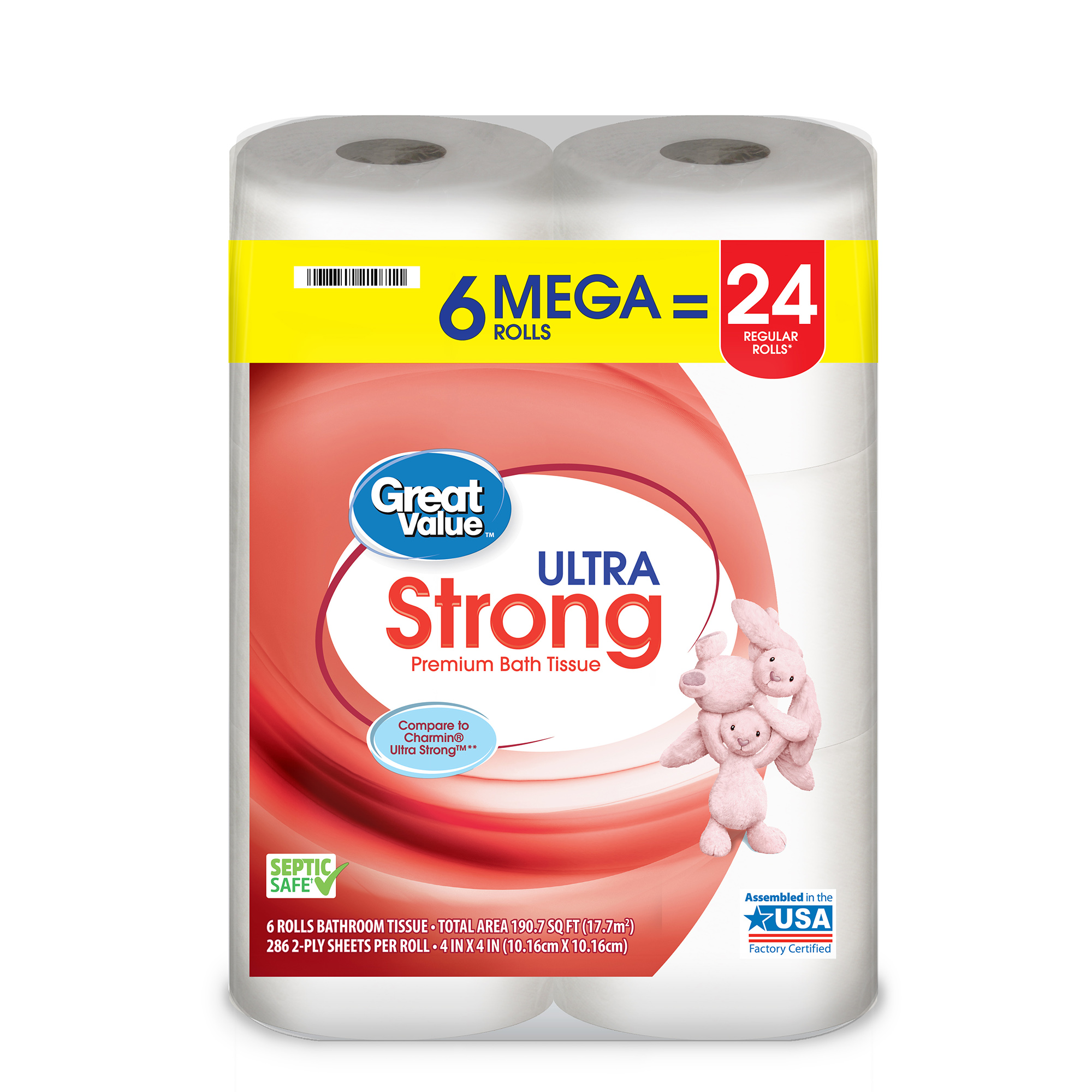 Great Value Toilet Paper Ultra Strong 6 Mega Rolls Walmart great-value-toilet-paper-ultra-strong-6-mega-rolls-walmart