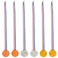 Children Gold Plastic Winners Medals Sports Day Party Bag Prize Awards ...