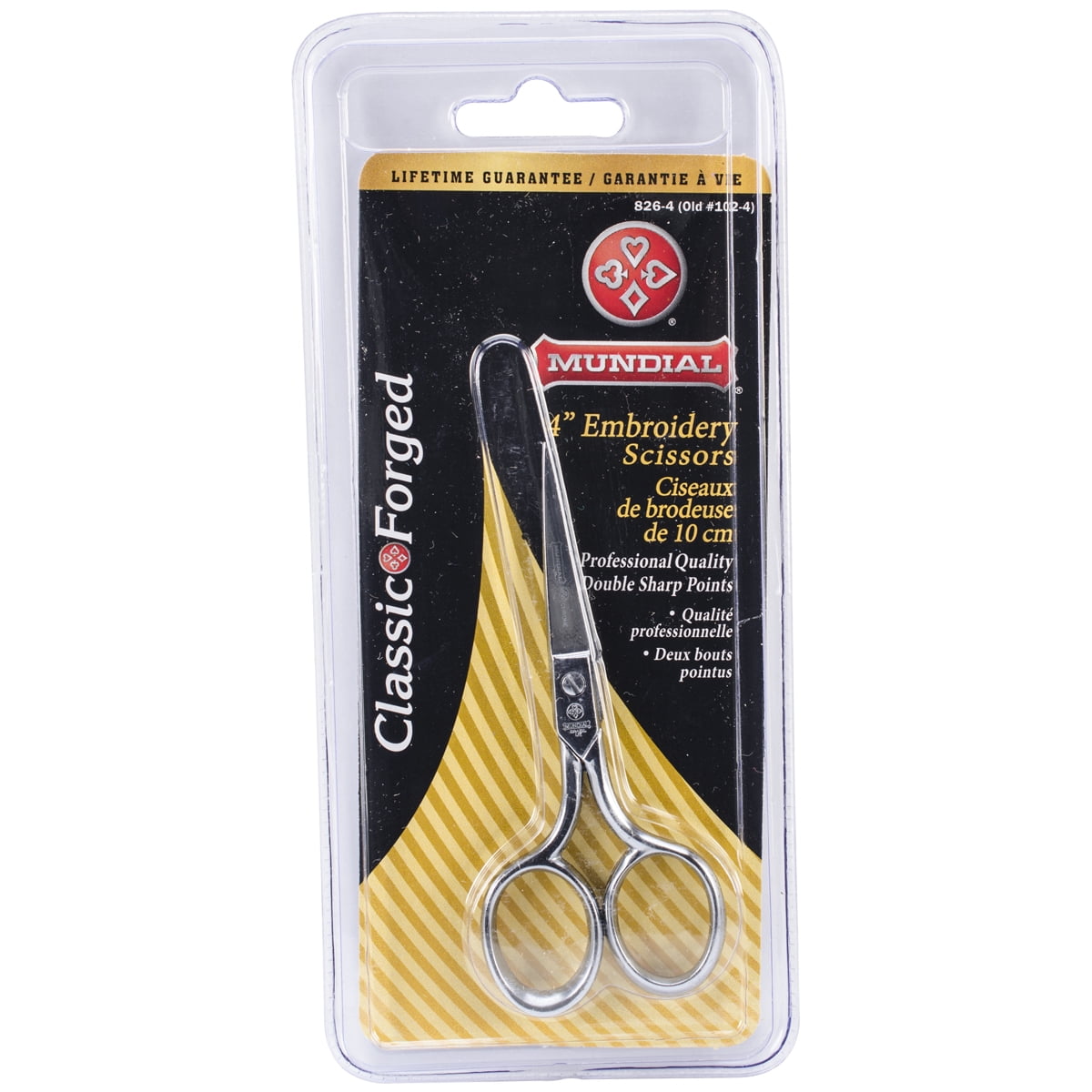 Mundial Classic Forged Embroidery Scissors 4" - Walmart.com