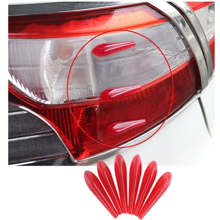 SICED Car Tail Light Anti Collision Sticker Universal Vehicle Spoiler ...
