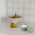 Atefa Beautiful Ceramic Salt Cellar with Lid - Spacious Container for ...