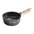 Aa2Zee 7" Pre-seasoned Premium Cast Iron Mini Sauce Oil Milk Pan ...