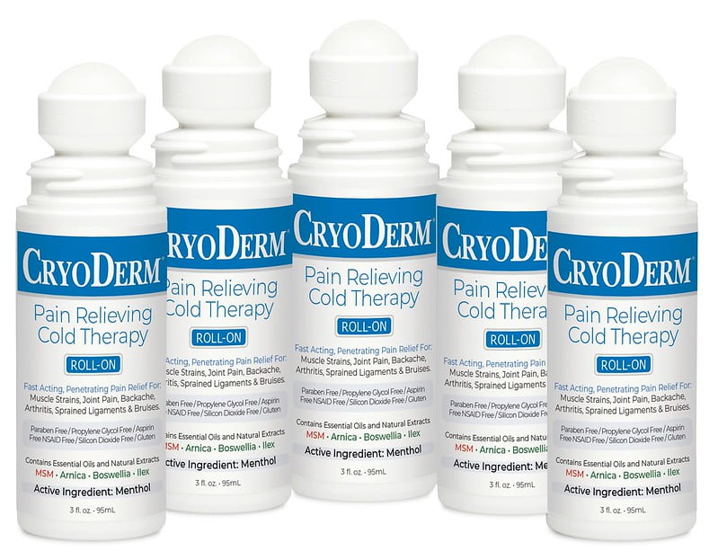 Cryoderm 3 oz Roll-On Package of 5 - Walmart.com