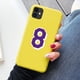 Étuis de téléphone en silicone Lucky Basketball Clothing Number, iPhone ...