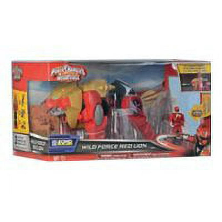 Power Rangers Super Megaforce Megazord Wild Force Red Lion