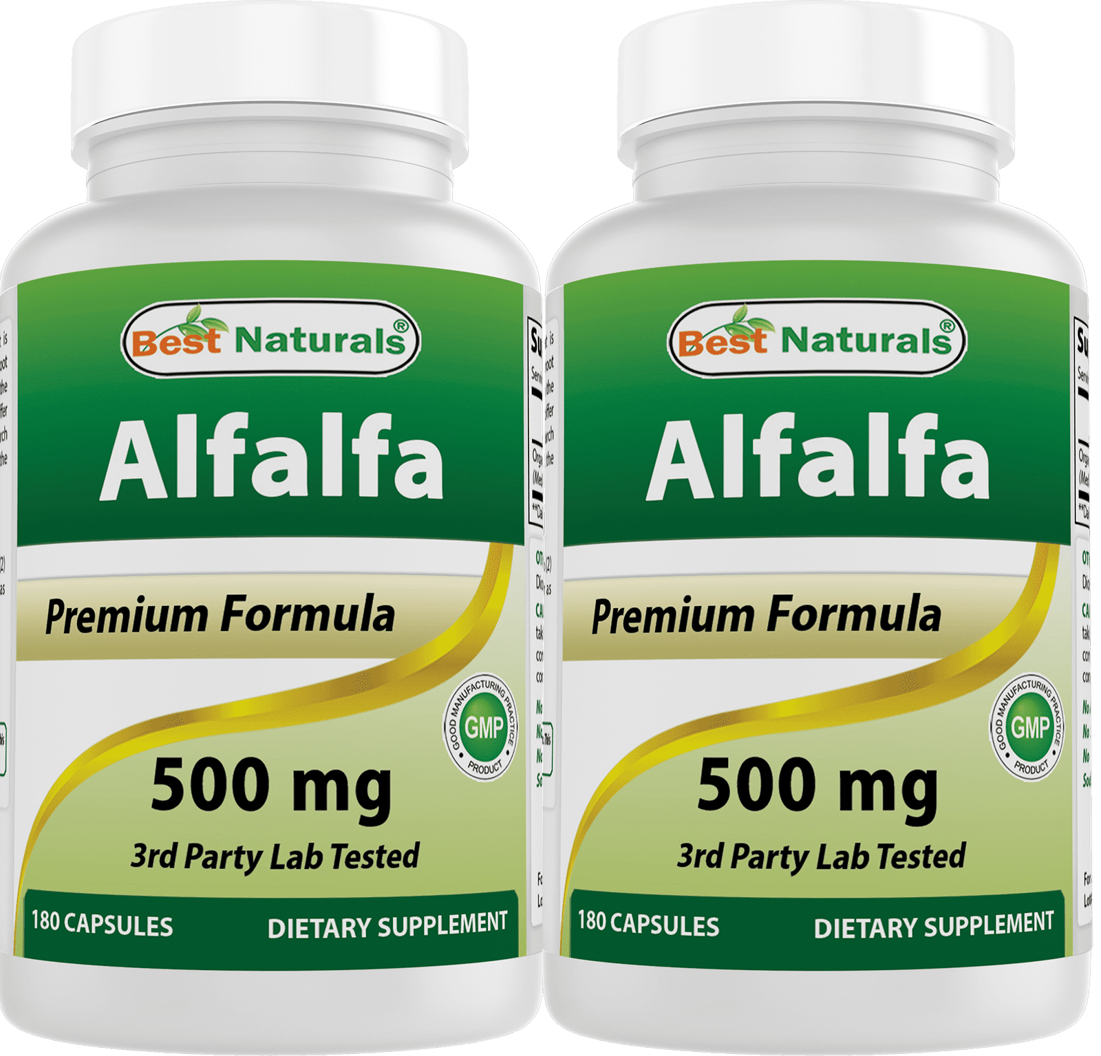 Best Naturals Alfalfa Vitamin Supplement, Super Food 500mg, 180 ...