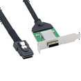 Internal HD Mini SAS SFF-8087 Host to SAS HD SFF-8088 Female with Low ...