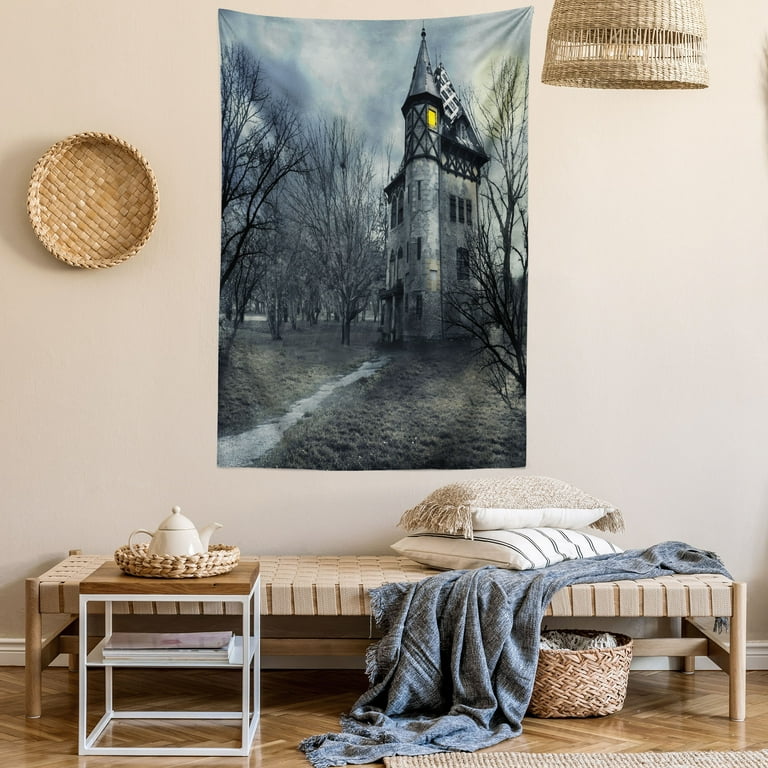 Haunted House Wall Design Metal Haunted Houses For A Modern Spooky