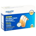 Equate Antibacterial Flexible Fabric Bandages, 100 Ct HSA/FSA Eligible ...