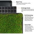 Dog Grass Pad with Tray,40''X27.5''Large Artificial Turf Grass Potty,XL ...