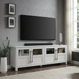 Evelyn&Zoe Holbrook Rectangular TV Stand for TV's up to 75", Alder ...