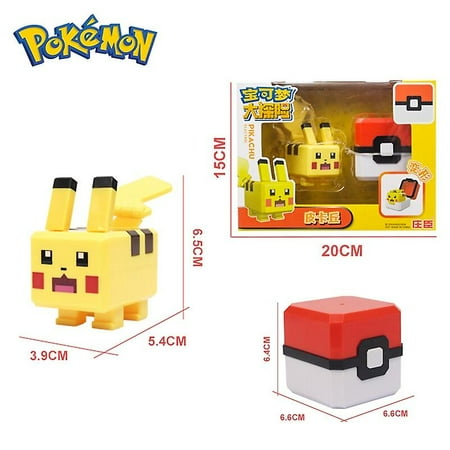 Genuine Pokemon Toy Set Pocket Monster Pikachu Action Figure Poke ...
