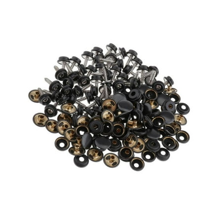 juguse 50 Sets Fastener Screw Snaps Stub for Marine Boat Canvas Tarp ...