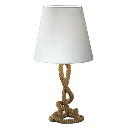 Click here for Modern Home Nautical Pier Rope Table Lamp - Medium... prices