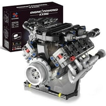GZBrick V8 Engine Building Sets 8-Cylinder Visible Compatible with Lego ...