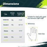 SAPLIZE 13 Blue Midsize Golf Grips Kit, Non-slip Rubber Club Grips with ...