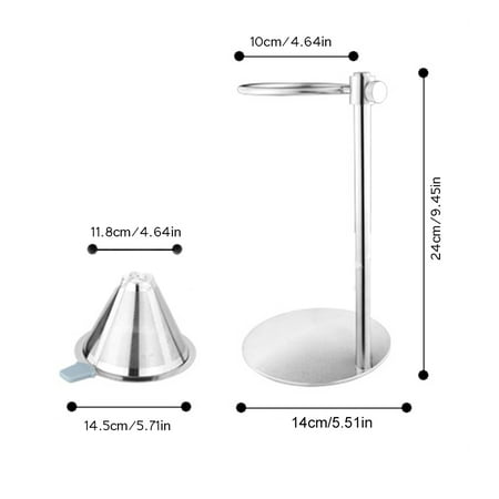 Coffee Stand With Double Filter Adjustable Stainless Steel Coffee Stand ...