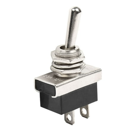 25A DC 12V 2 Position Terminals ON-OFF Toggle Switch - Walmart.com